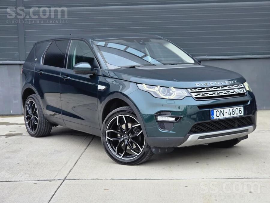 Зеленый Ленд Ровер Discovery Sport 2016 в Рига, объемом двигателя 2.00 л и пробегом 194 тыс. км за 7500 €, фото 4 на AUTOMOTO.COM.LV