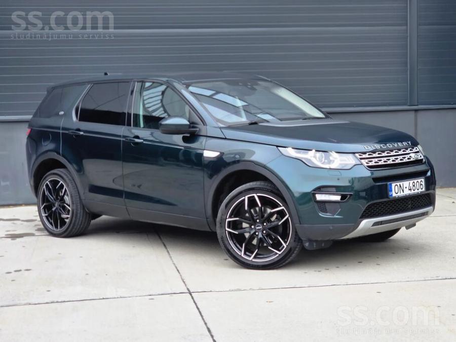 Зеленый Ленд Ровер Discovery Sport 2016 в Рига, объемом двигателя 2.00 л и пробегом 194 тыс. км за 7500 €, фото 5 на AUTOMOTO.COM.LV