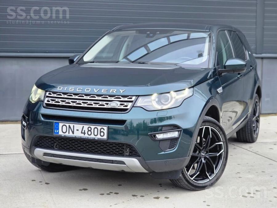 Зеленый Ленд Ровер Discovery Sport 2016 в Рига, объемом двигателя 2.00 л и пробегом 194 тыс. км за 7500 €, фото 7 на AUTOMOTO.COM.LV