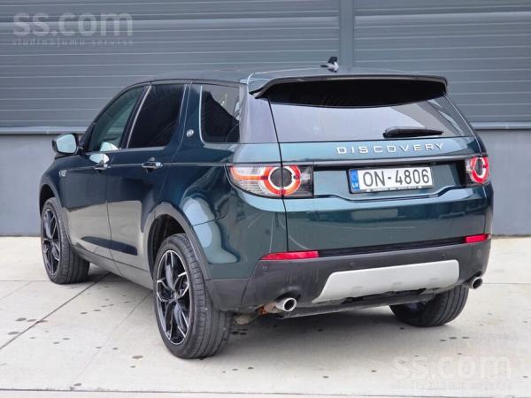 Green Land Rover Discovery Sport 2016 in Riga, with an engine capacity of 2.00 L and mileage of 194 thousand km for 7500 €, photo 11 on AUTOMOTO.COM.LV