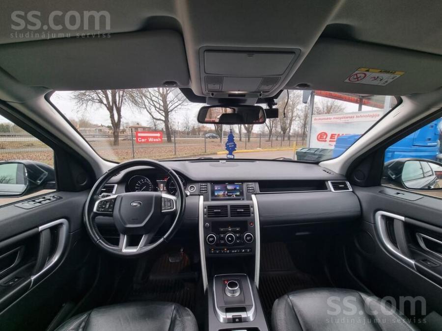 Серый Ленд Ровер Discovery Sport 2015 в Огре, объемом двигателя 2.00 л и пробегом 150 тыс. км за 11950 €, фото 17 на AUTOMOTO.COM.LV
