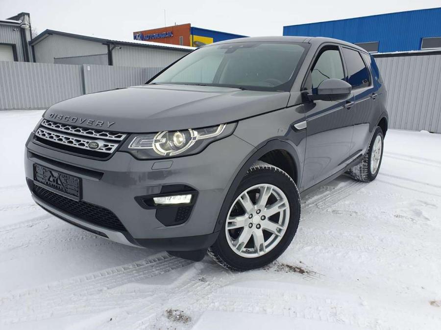 Серый Ленд Ровер Discovery Sport 2015 в Шяуляй, объемом двигателя 2.20 л и пробегом 234 тыс. км за 12800 €, фото 1 на AUTOMOTO.COM.LV