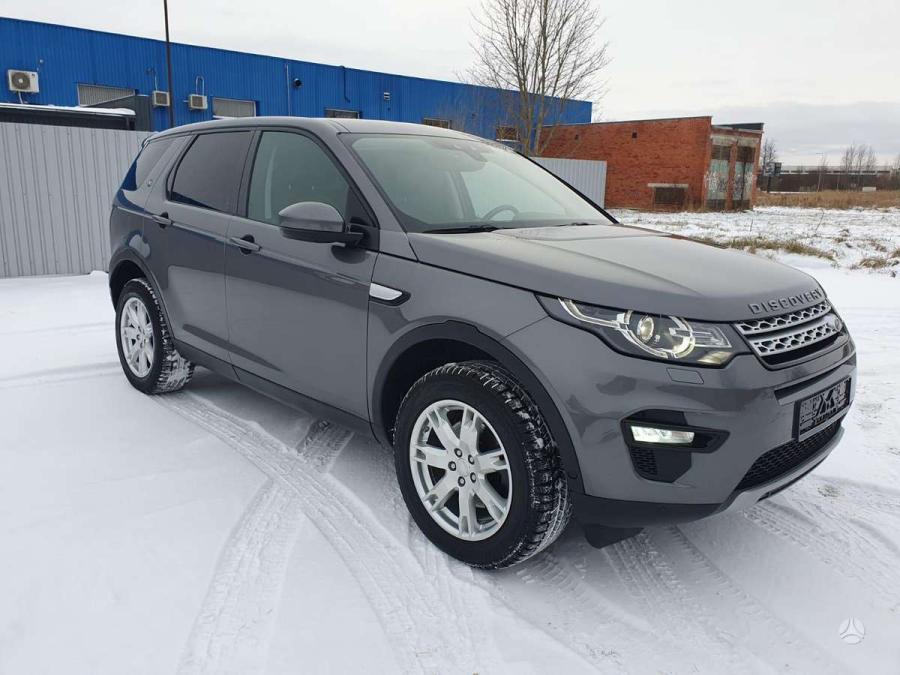 Серый Ленд Ровер Discovery Sport 2015 в Шяуляй, объемом двигателя 2.20 л и пробегом 234 тыс. км за 12800 €, фото 6 на AUTOMOTO.COM.LV