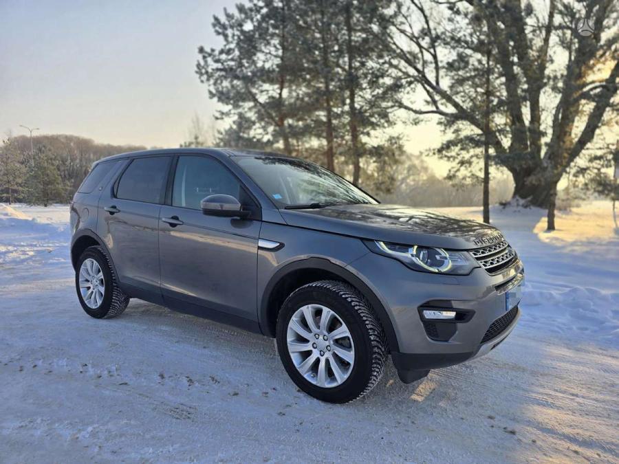 Серый Ленд Ровер Discovery Sport 2015 в Таураге, объемом двигателя 2.00 л и пробегом 152 тыс. км за 9350 €, фото 1 на AUTOMOTO.COM.LV