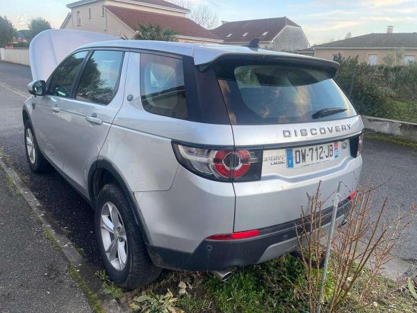 Grey Land Rover Discovery Sport 2015 in Taurage, with an engine capacity of 2.00 L and mileage of 80 thousand km for 4950 €, photo 4 on AUTOMOTO.COM.LV