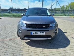 Pelēks Land Rover Discovery Sport 2015 Jonava, ar dzinēja tilpumu 2.20 L un nobraukumu 403 tūkst. km par 6700 €, foto  vietnē AUTOMOTO.COM.LV