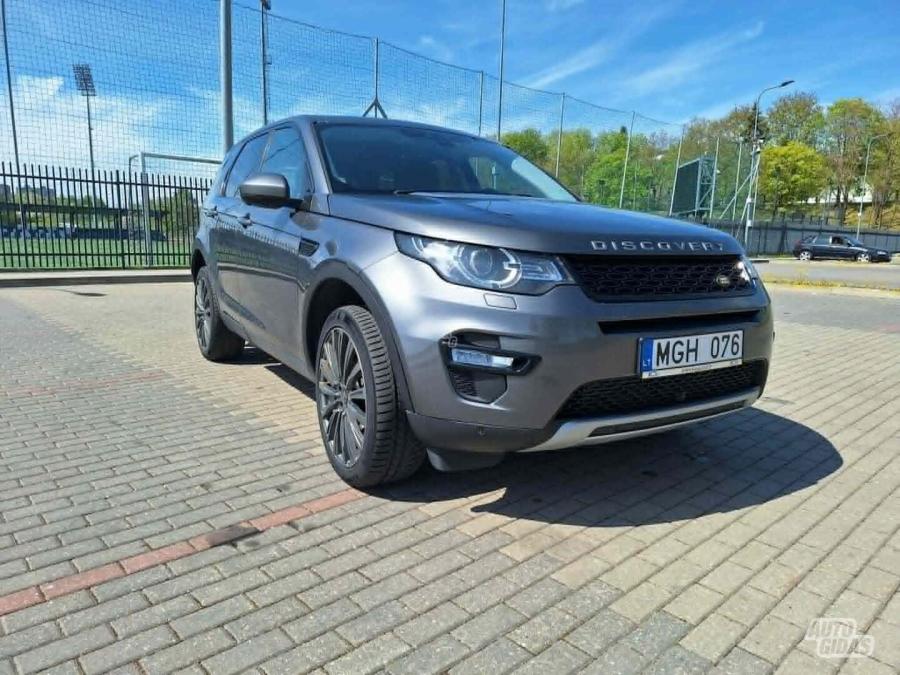 Pelēks Land Rover Discovery Sport 2015 Jonava, ar dzinēja tilpumu 2.20 L un nobraukumu 403 tūkst. km par 6700 €, foto 3 vietnē AUTOMOTO.COM.LV