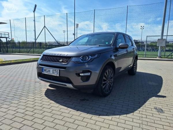 Pelēks Land Rover Discovery Sport 2015 Jonava, ar dzinēja tilpumu 2.20 L un nobraukumu 403 tūkst. km par 6700 €, foto 3 vietnē AUTOMOTO.COM.LV