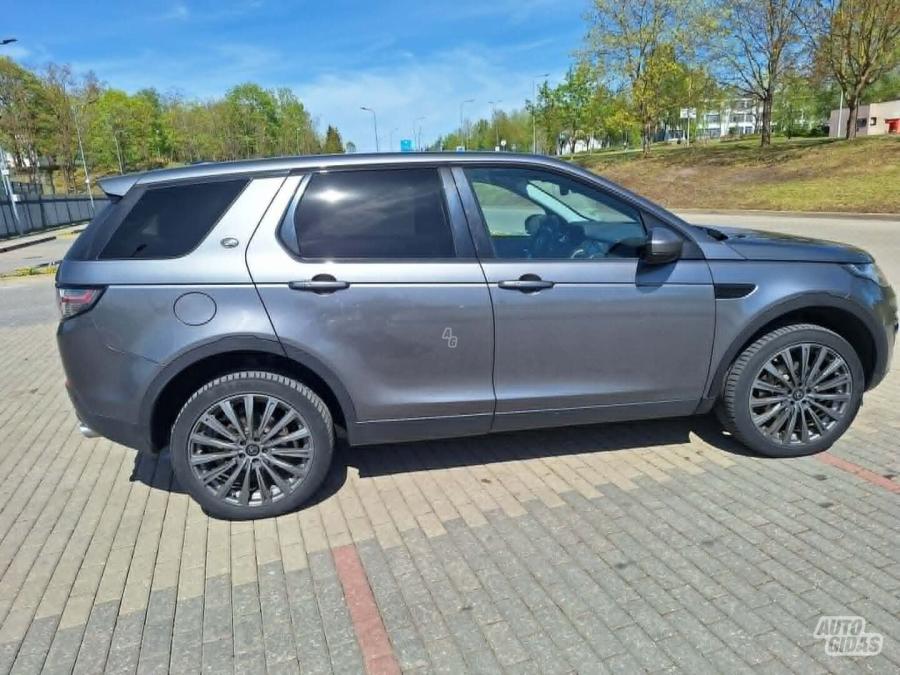 Pelēks Land Rover Discovery Sport 2015 Jonava, ar dzinēja tilpumu 2.20 L un nobraukumu 403 tūkst. km par 6700 €, foto 6 vietnē AUTOMOTO.COM.LV