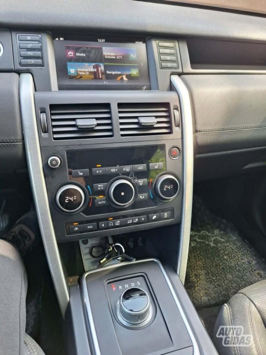 Pelēks Land Rover Discovery Sport 2015 Jonava, ar dzinēja tilpumu 2.20 L un nobraukumu 403 tūkst. km par 6700 €, foto 9 vietnē AUTOMOTO.COM.LV