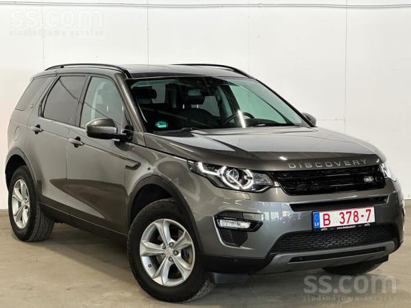 Grey Land Rover Discovery Sport 2015 in Jurmala, with an engine capacity of 2.20 L and mileage of 222 thousand km for 12950 €, photo 3 on AUTOMOTO.COM.LV