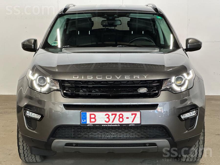 Grey Land Rover Discovery Sport 2015 in Jurmala, with an engine capacity of 2.20 L and mileage of 222 thousand km for 12950 €, photo 6 on AUTOMOTO.COM.LV