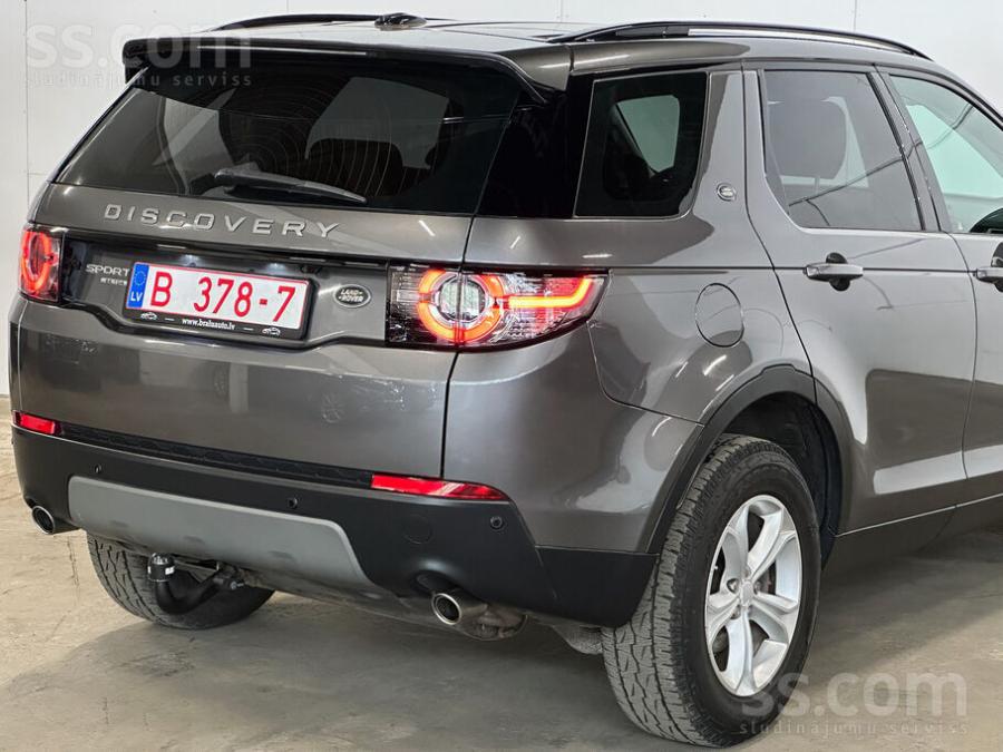 Grey Land Rover Discovery Sport 2015 in Jurmala, with an engine capacity of 2.20 L and mileage of 222 thousand km for 12950 €, photo 11 on AUTOMOTO.COM.LV