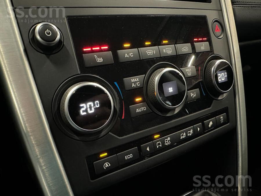 Grey Land Rover Discovery Sport 2015 in Jurmala, with an engine capacity of 2.20 L and mileage of 222 thousand km for 12950 €, photo 28 on AUTOMOTO.COM.LV