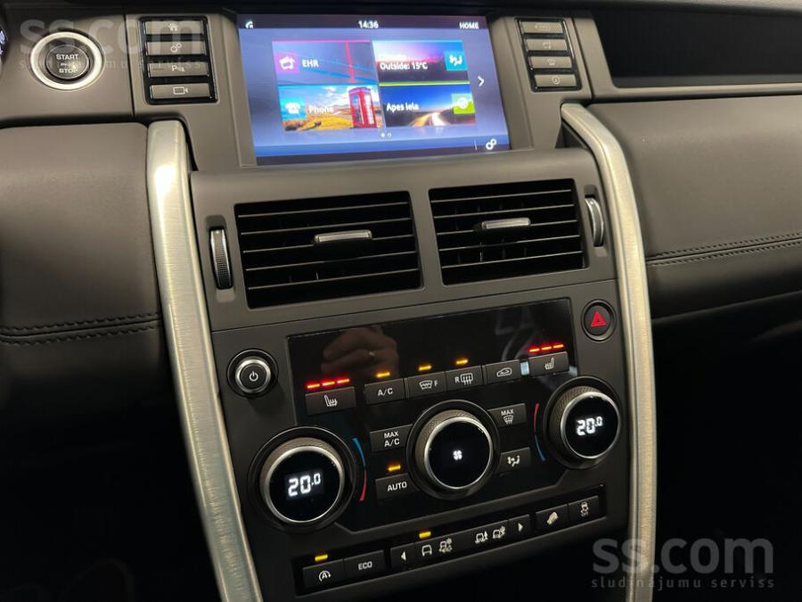 Grey Land Rover Discovery Sport 2015 in Jurmala, with an engine capacity of 2.20 L and mileage of 222 thousand km for 12950 €, photo 33 on AUTOMOTO.COM.LV