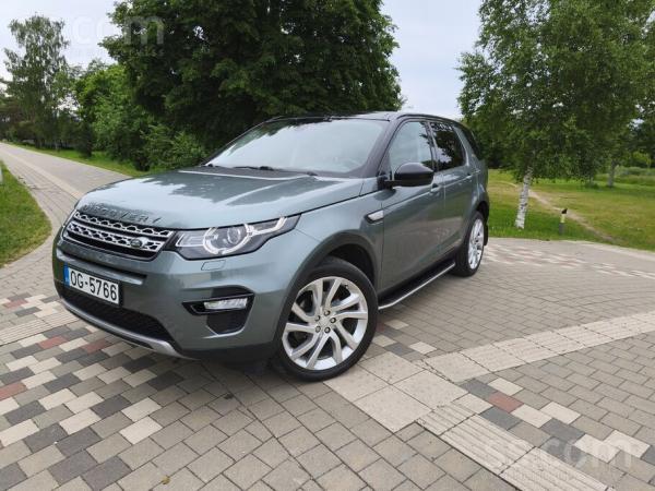 Grey Land Rover Discovery Sport 2015 in Riga, with an engine capacity of 2.20 L and mileage of 204 thousand km for 13000 €, photo 7 on AUTOMOTO.COM.LV