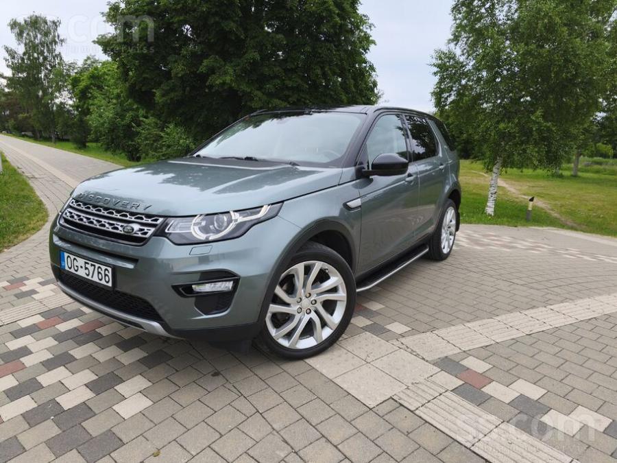Серый Ленд Ровер Discovery Sport 2015 в Рига, объемом двигателя 2.20 л и пробегом 204 тыс. км за 13000 €, фото 8 на AUTOMOTO.COM.LV