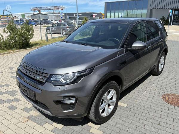 Pelēks Land Rover Discovery Sport 2015 Šauļi, ar dzinēja tilpumu 2.18 L un nobraukumu 198 tūkst. km par 11950 €, foto 1 vietnē AUTOMOTO.COM.LV