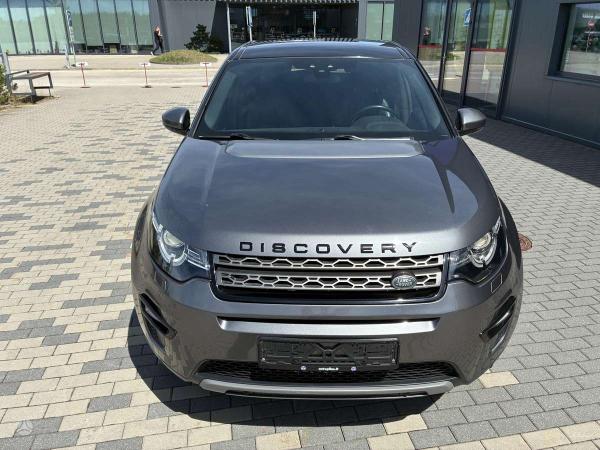Pelēks Land Rover Discovery Sport 2015 Šauļi, ar dzinēja tilpumu 2.18 L un nobraukumu 198 tūkst. km par 11950 €, foto 7 vietnē AUTOMOTO.COM.LV