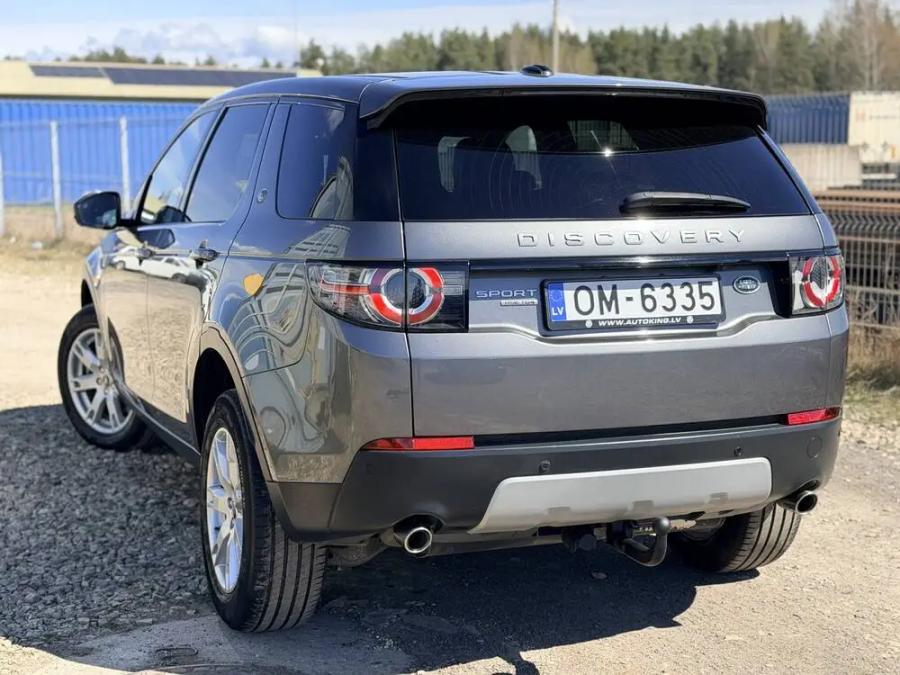 Серый Ленд Ровер Discovery Sport 2015 в Рига, объемом двигателя 2.20 л и пробегом 189 тыс. км за 13995 €, фото 3 на AUTOMOTO.COM.LV