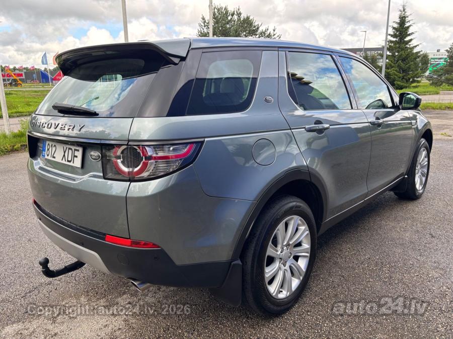 Grey Land Rover Discovery Sport 2015 in Paide, with an engine capacity of 2.20 L and mileage of 283 thousand km for 8490 €, photo 6 on AUTOMOTO.COM.LV
