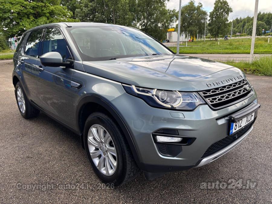 Grey Land Rover Discovery Sport 2015 in Paide, with an engine capacity of 2.20 L and mileage of 283 thousand km for 8490 €, photo 7 on AUTOMOTO.COM.LV