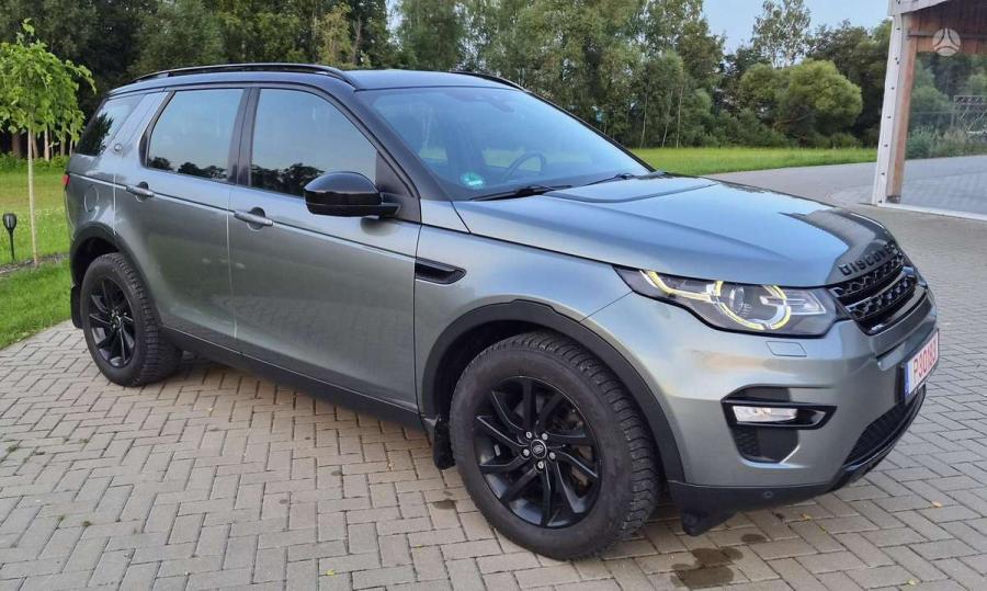 Серый Ленд Ровер Discovery Sport 2015 в Утена, объемом двигателя 2.18 л и пробегом 244 тыс. км за 10500 €, фото 8 на AUTOMOTO.COM.LV