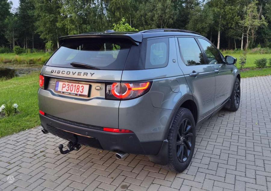 Серый Ленд Ровер Discovery Sport 2015 в Утена, объемом двигателя 2.18 л и пробегом 244 тыс. км за 10500 €, фото 12 на AUTOMOTO.COM.LV