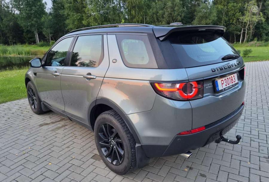 Серый Ленд Ровер Discovery Sport 2015 в Утена, объемом двигателя 2.18 л и пробегом 244 тыс. км за 10500 €, фото 14 на AUTOMOTO.COM.LV