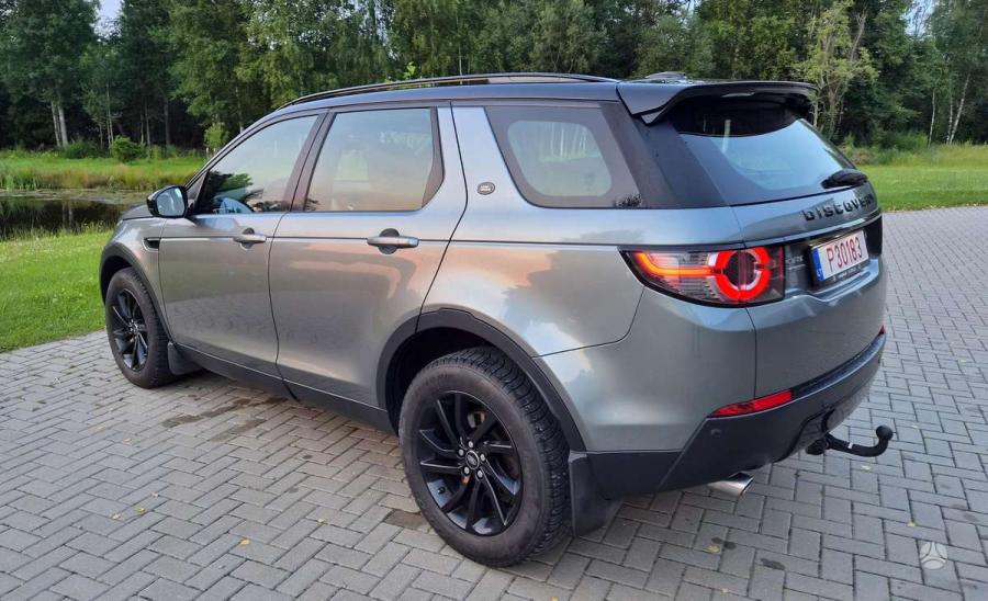 Серый Ленд Ровер Discovery Sport 2015 в Утена, объемом двигателя 2.18 л и пробегом 244 тыс. км за 10500 €, фото 15 на AUTOMOTO.COM.LV