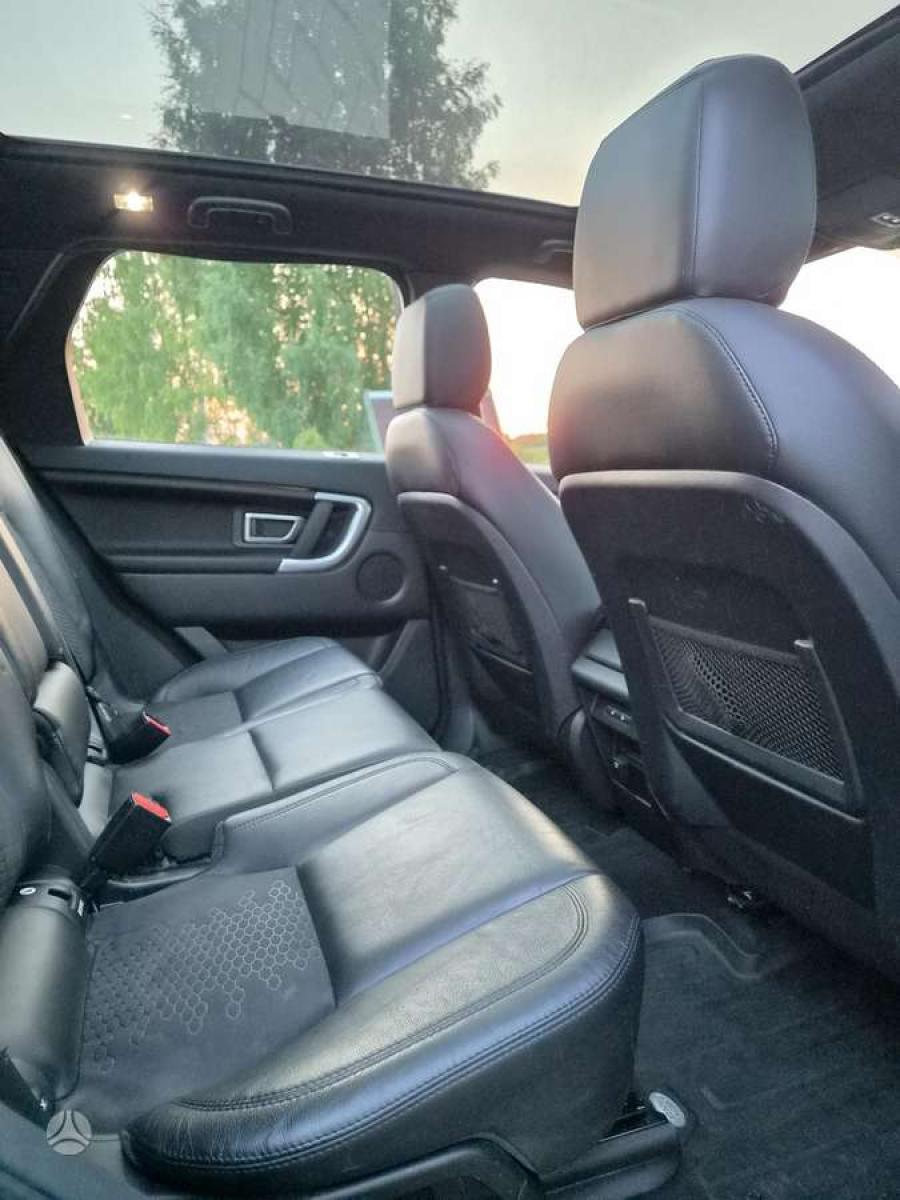 Серый Ленд Ровер Discovery Sport 2015 в Утена, объемом двигателя 2.18 л и пробегом 244 тыс. км за 10500 €, фото 22 на AUTOMOTO.COM.LV