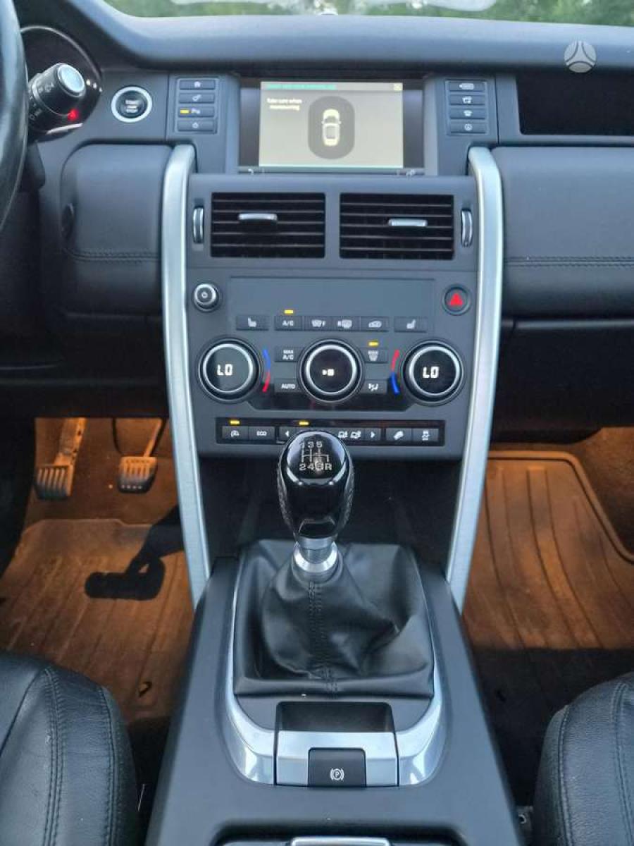 Серый Ленд Ровер Discovery Sport 2015 в Утена, объемом двигателя 2.18 л и пробегом 244 тыс. км за 10500 €, фото 23 на AUTOMOTO.COM.LV