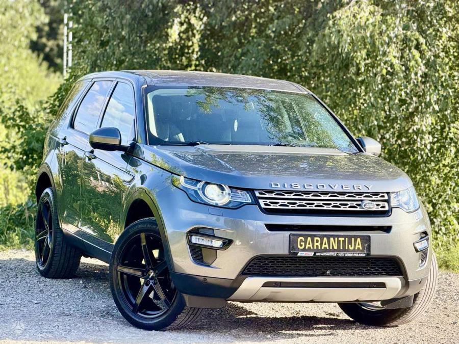 Серый Ленд Ровер Discovery Sport 2015 в Шяуляй, объемом двигателя 2.18 л и пробегом 213 тыс. км за 14450 €, фото 1 на AUTOMOTO.COM.LV