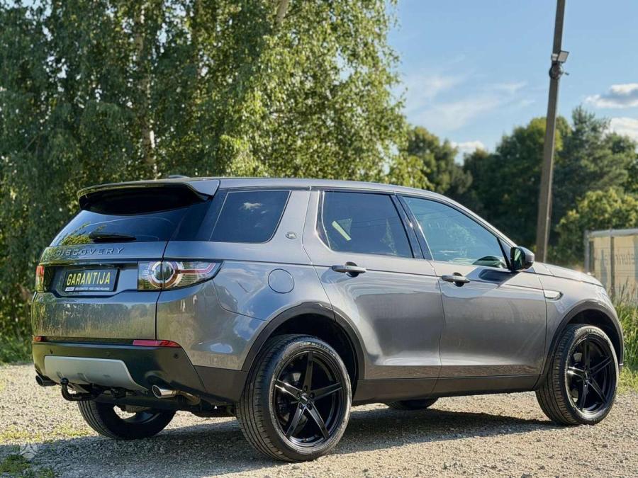 Серый Ленд Ровер Discovery Sport 2015 в Шяуляй, объемом двигателя 2.18 л и пробегом 213 тыс. км за 14450 €, фото 5 на AUTOMOTO.COM.LV