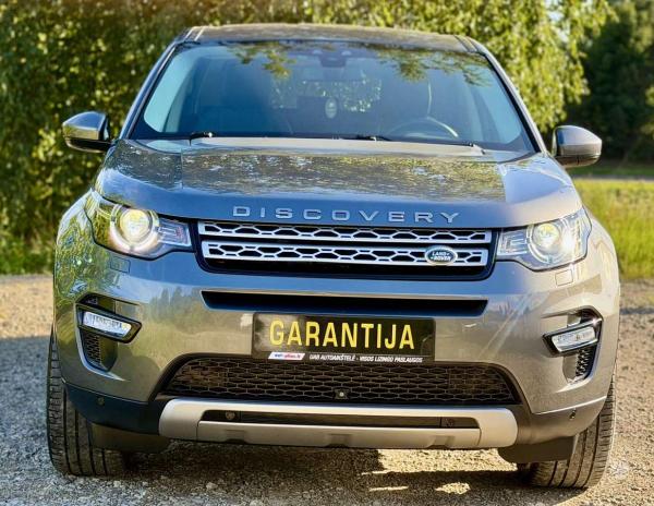 Grey Land Rover Discovery Sport 2015 in Siauliai, with an engine capacity of 2.18 L and mileage of 213 thousand km for 14450 €, photo 5 on AUTOMOTO.COM.LV