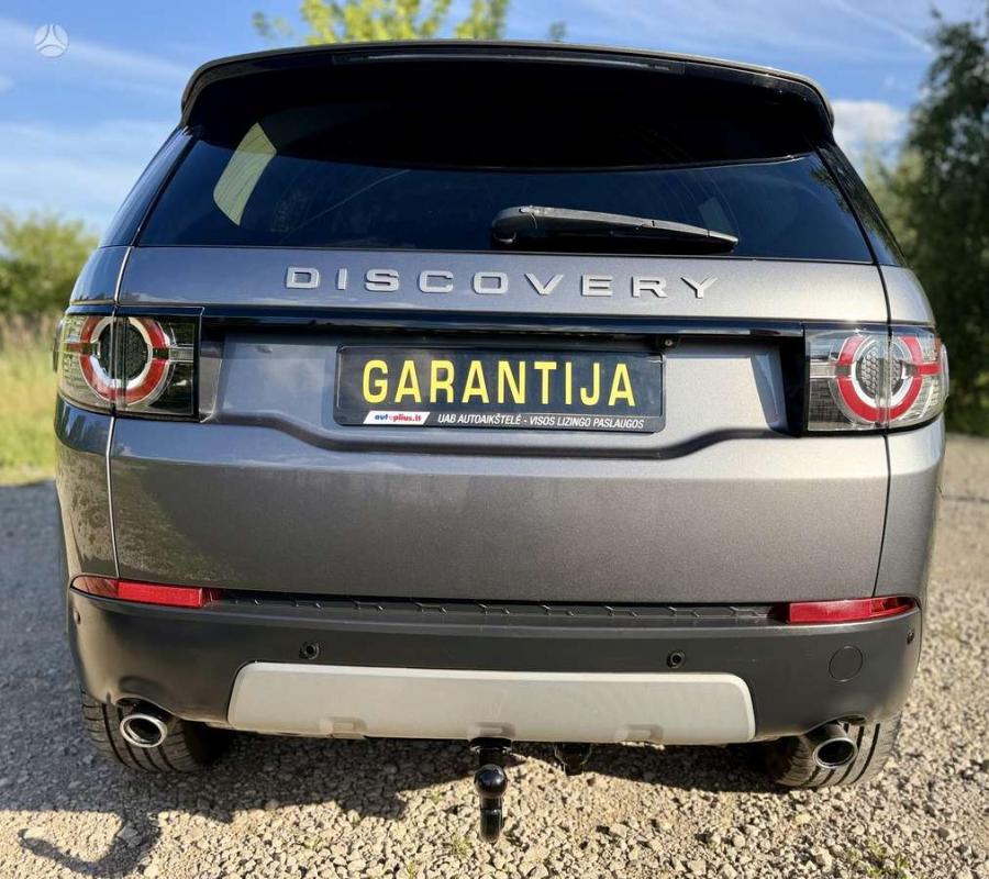 Серый Ленд Ровер Discovery Sport 2015 в Шяуляй, объемом двигателя 2.18 л и пробегом 213 тыс. км за 14450 €, фото 7 на AUTOMOTO.COM.LV