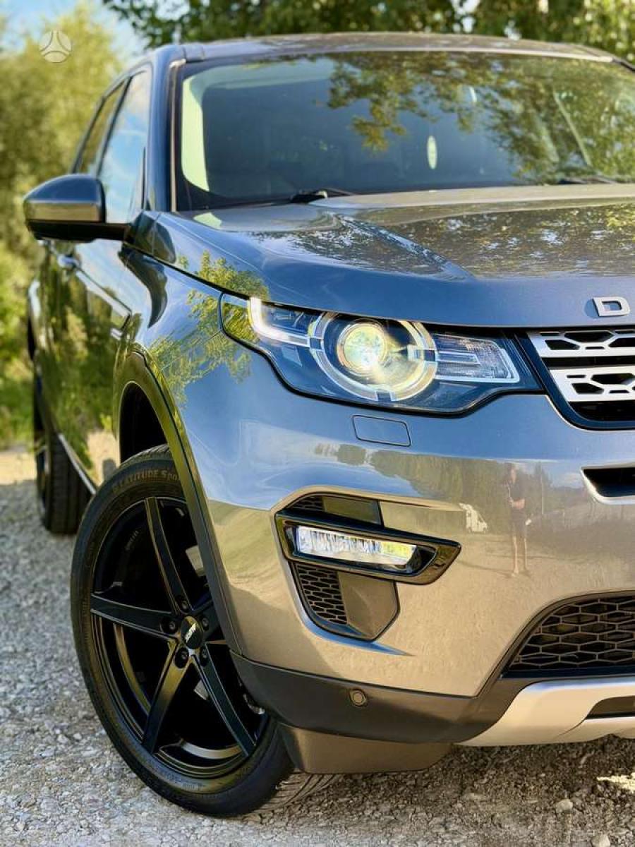 Серый Ленд Ровер Discovery Sport 2015 в Шяуляй, объемом двигателя 2.18 л и пробегом 213 тыс. км за 14450 €, фото 18 на AUTOMOTO.COM.LV