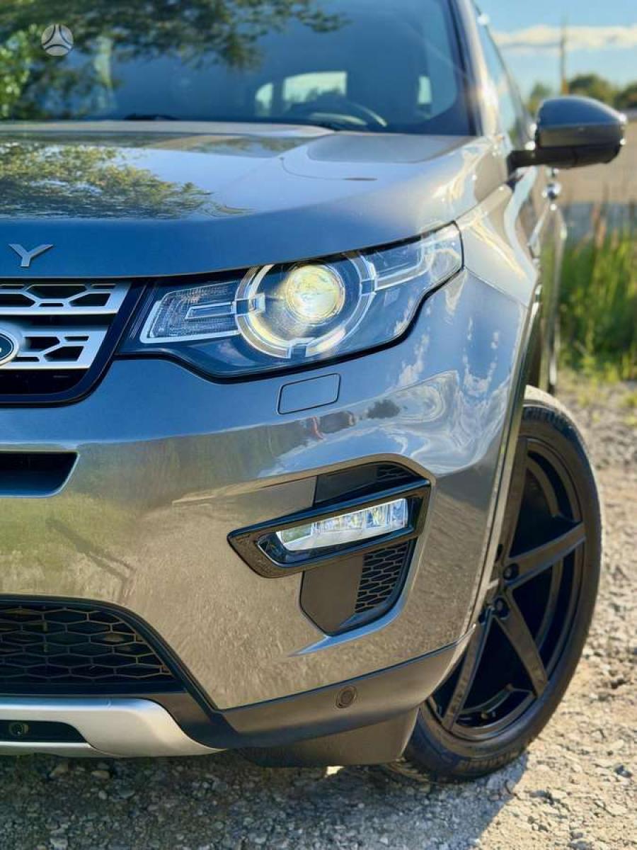 Серый Ленд Ровер Discovery Sport 2015 в Шяуляй, объемом двигателя 2.18 л и пробегом 213 тыс. км за 14450 €, фото 19 на AUTOMOTO.COM.LV