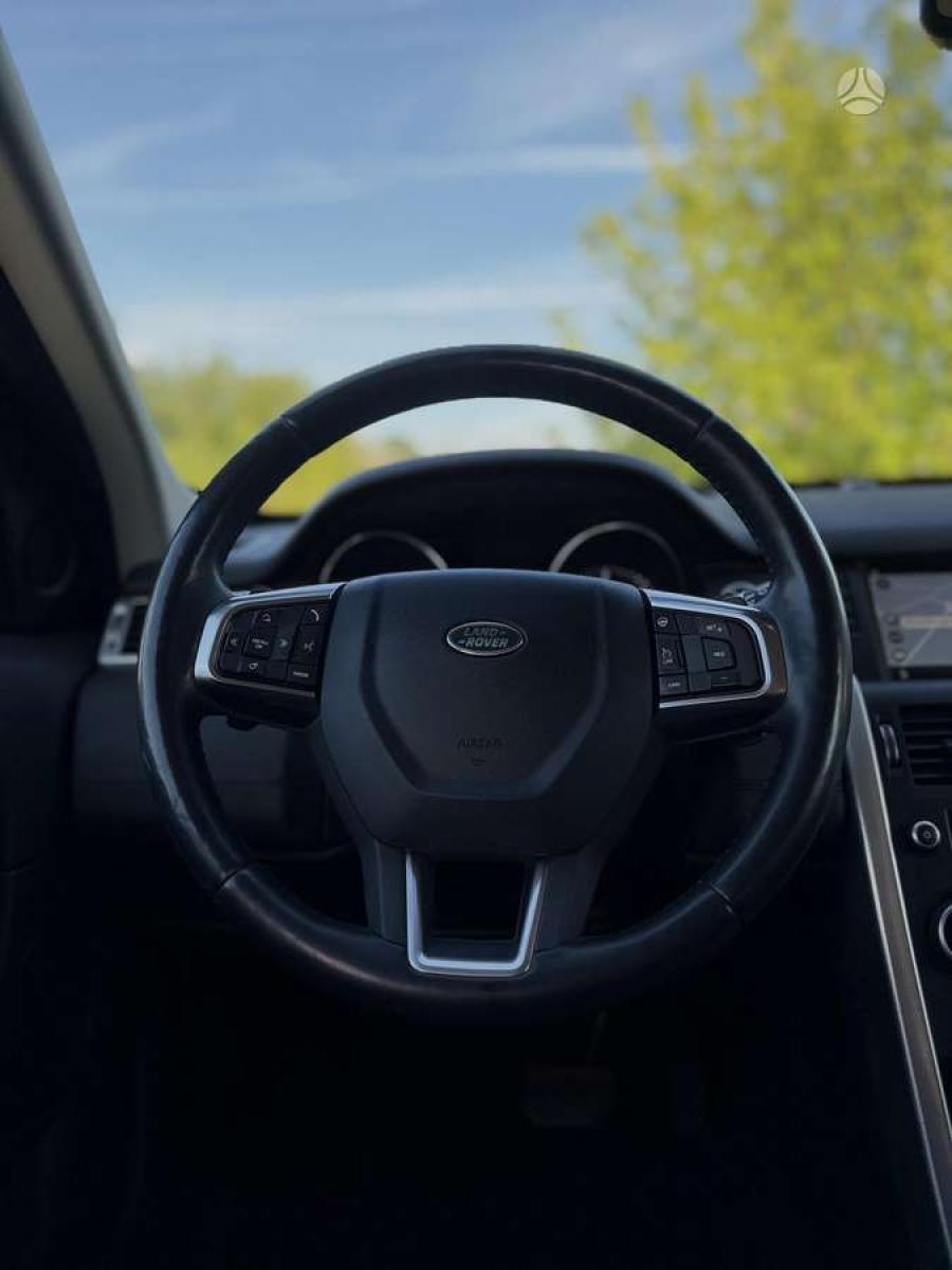 Серый Ленд Ровер Discovery Sport 2015 в Шяуляй, объемом двигателя 2.18 л и пробегом 213 тыс. км за 14450 €, фото 30 на AUTOMOTO.COM.LV