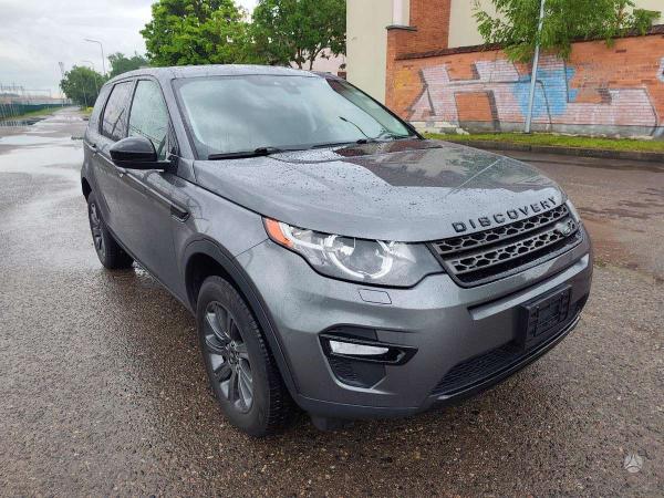 Pelēks Land Rover Discovery Sport 2015 Šauļi, ar dzinēja tilpumu 2.00 L un nobraukumu 132 tūkst. km par 10700 €, foto 3 vietnē AUTOMOTO.COM.LV