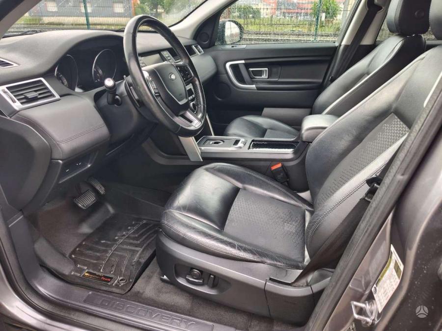 Серый Ленд Ровер Discovery Sport 2015 в Шяуляй, объемом двигателя 2.00 л и пробегом 132 тыс. км за 10700 €, фото 15 на AUTOMOTO.COM.LV