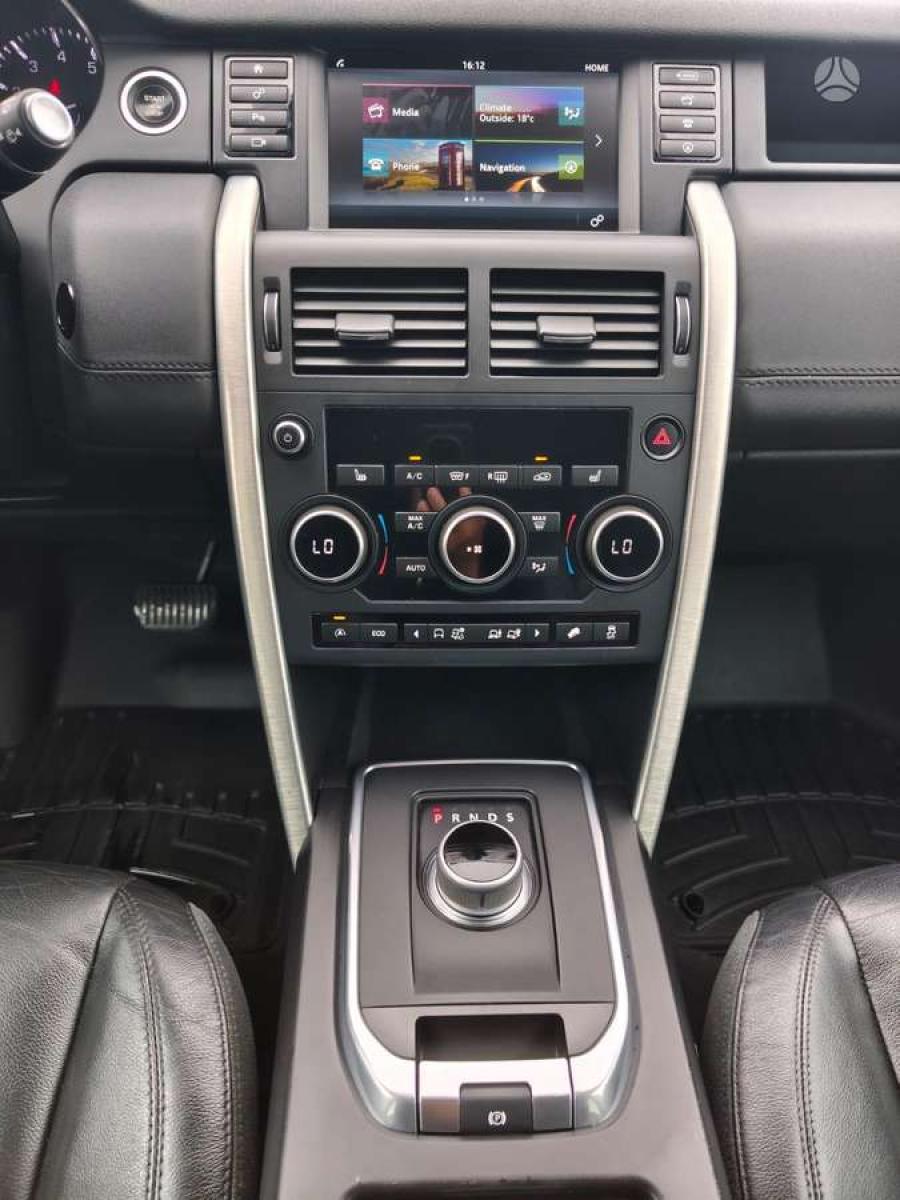 Серый Ленд Ровер Discovery Sport 2015 в Шяуляй, объемом двигателя 2.00 л и пробегом 132 тыс. км за 10700 €, фото 20 на AUTOMOTO.COM.LV
