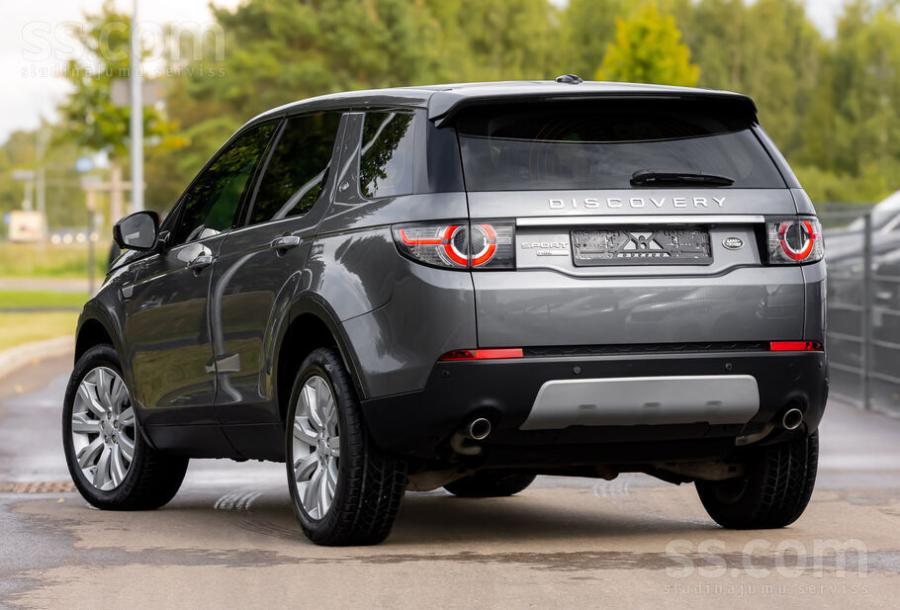 Серый Ленд Ровер Discovery Sport 2015 в Елгава, объемом двигателя 2.20 л и пробегом 0 тыс. км за 13500 €, фото 5 на AUTOMOTO.COM.LV