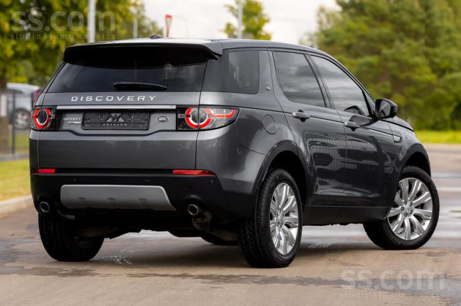 Серый Ленд Ровер Discovery Sport 2015 в Елгава, объемом двигателя 2.20 л и пробегом 0 тыс. км за 13500 €, фото 7 на AUTOMOTO.COM.LV