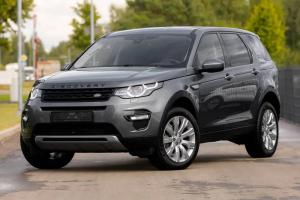 Grey Land Rover Discovery Sport 2015 in Jelgava, with an engine capacity of 2.20 L and mileage of 157 thousand km for 13500 €, photo  on AUTOMOTO.COM.LV