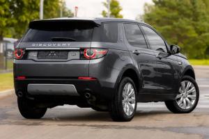 Pelēks Land Rover Discovery Sport 2015 Jelgava, ar dzinēja tilpumu 2.20 L un nobraukumu 157 tūkst. km par 13500 €, foto 7 vietnē AUTOMOTO.COM.LV