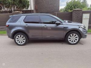 Grey Land Rover Discovery Sport 2015 in Kaunas, with an engine capacity of 2.18 L and mileage of 264 thousand km for 5200 €, photo 6 on AUTOMOTO.COM.LV