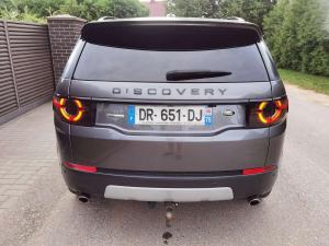 Grey Land Rover Discovery Sport 2015 in Kaunas, with an engine capacity of 2.18 L and mileage of 264 thousand km for 5200 €, photo 8 on AUTOMOTO.COM.LV
