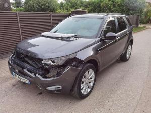 Grey Land Rover Discovery Sport 2015 in Kaunas, with an engine capacity of 2.18 L and mileage of 264 thousand km for 5200 €, photo 9 on AUTOMOTO.COM.LV