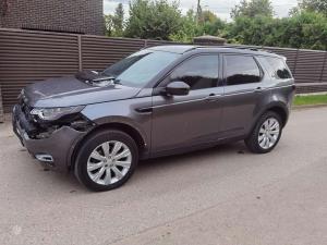 Grey Land Rover Discovery Sport 2015 in Kaunas, with an engine capacity of 2.18 L and mileage of 264 thousand km for 5200 €, photo 10 on AUTOMOTO.COM.LV